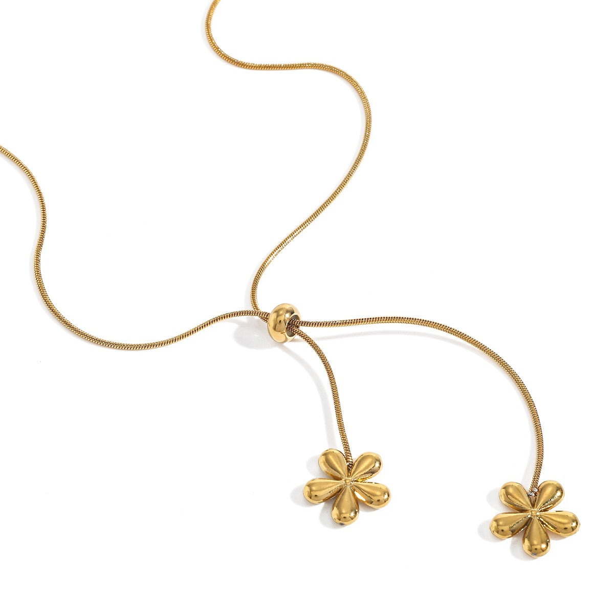 Dangling flowers - Necklace – ZAZA