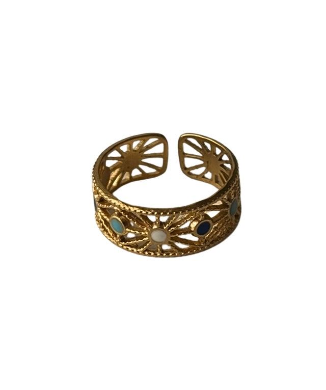 Blue dots - Ring – ZAZA